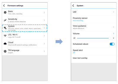 Changing settings using your smartphone (Android/iOS) – DR750X-2CH ...