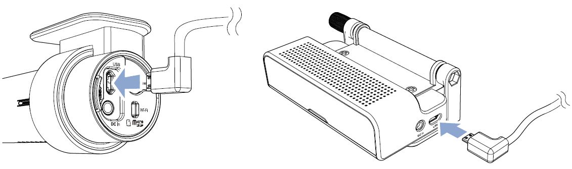 Installing the BlackVue dashcam – DR750X-3CH DMS Truck Plus – BlackVue ...